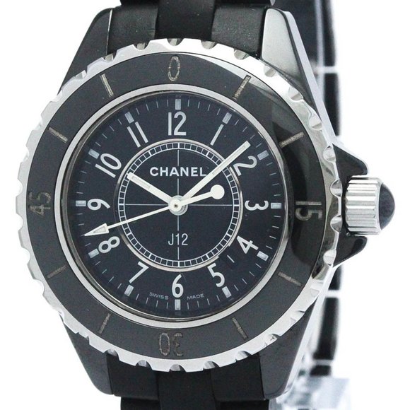 CHANEL | Accessories | Polished Chanel J2 Ceramic Rubber Quartz Ladies ...